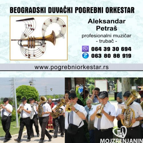 Zvanični pogrebni orkestar muzika za sahrane trubači