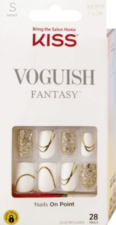 KISS
VOGUISH FANTASY Glam and Glow veštački nokti - veličina S, 1 kom