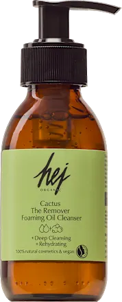 hej ORGANICCactus The Remover Foaming uljani čistač lica, 105 ml