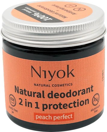 Niyok®
Deo krema - peach perfect, 40 ml