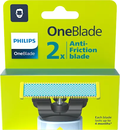 PHILIPS OneBlade
OneBlade 1st shave dopune za brijač, 2 kom