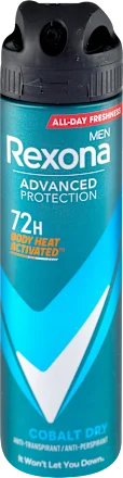 Rexona men
ADVANCED PROTECTION COBALT DRY deo sprej, 150 ml