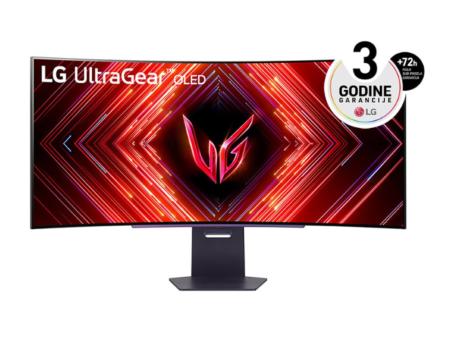 LG 45GS95QE-B OLED 240Hz AMD FreeSync Premium Pro Curved