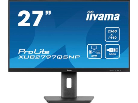 IIYAMA ProLite XUB2797QSNP-B1 IPS QHD 100Hz USB-C