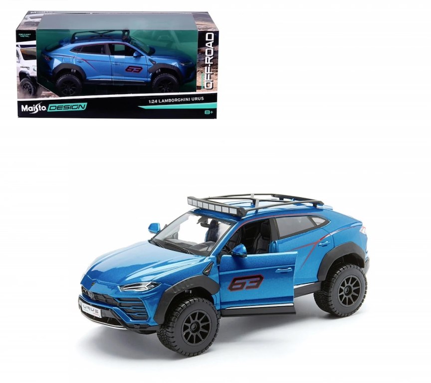 MAISTO METALNI MODEL AUTICA 1:24 LAMBORGHINI URUS OFF-ROAD