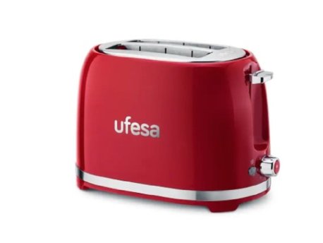 Ufesa Toster classic PinUp Rojo/snaga 850W/crveni