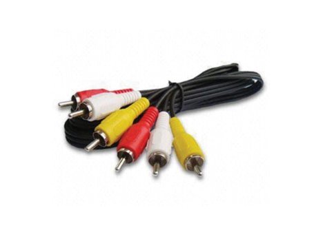 X WAVE 3RCA na 3RCA 1,5m Audio-Video Kabl M-M/1x video+2x mono audio konektori