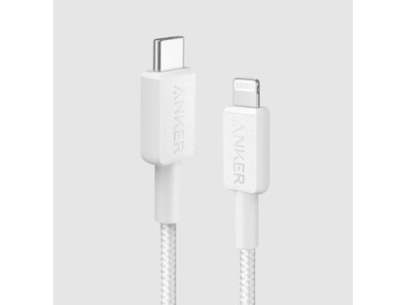 ANKER 322 kabl USB-C na Lightning 0.9m, Beli (A81B5G21)