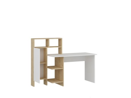 HANAH HOME Radni sto Bugra White Oak