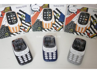 Nokia 3310 DUAL SIM, Srpski, Vise Boja