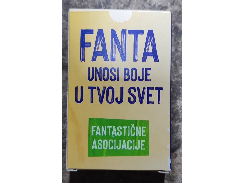 FANTA FANTASTICNE ASOCIJACIJE KARTE 2 NOVO