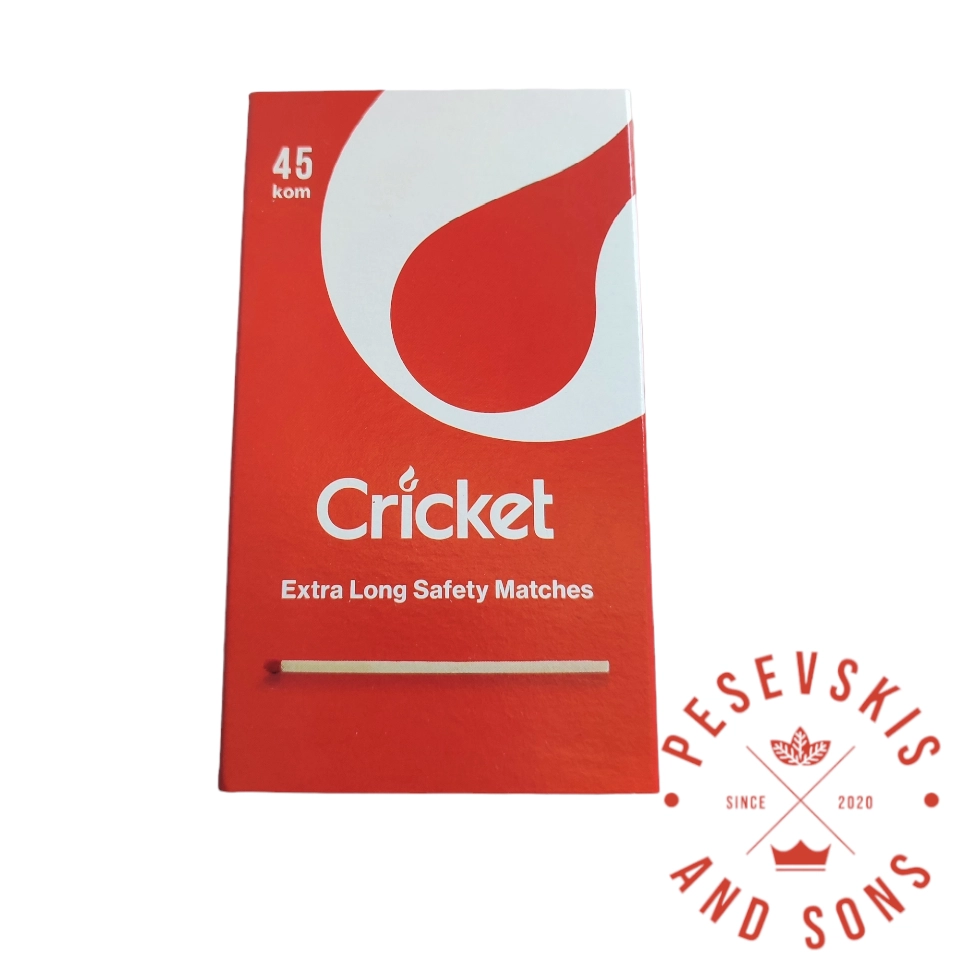 Cricket Šibice za Cigare, Lule – 45 kom