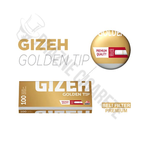 Prazne Cigarete Gizeh Golden Tip 100