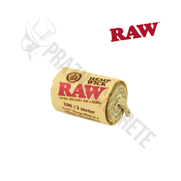 RAW Hemp Wick 3 Metra