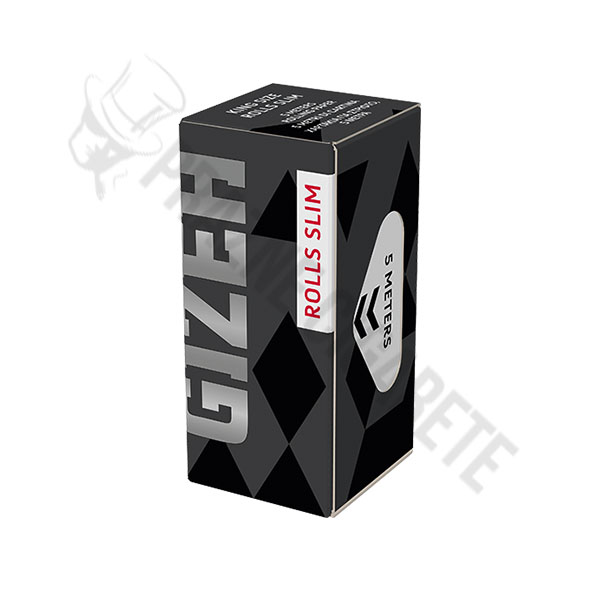 Gizeh Black Extra Fine ROLLS SLIM 5m