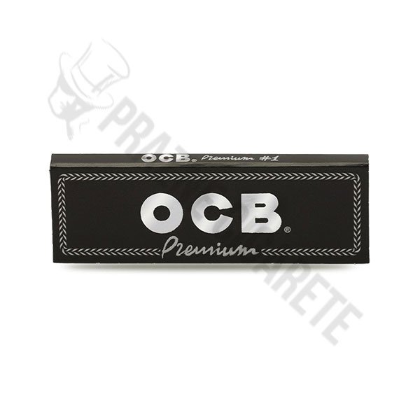 OCB Papirići Premium Black 50/1 za Motanje