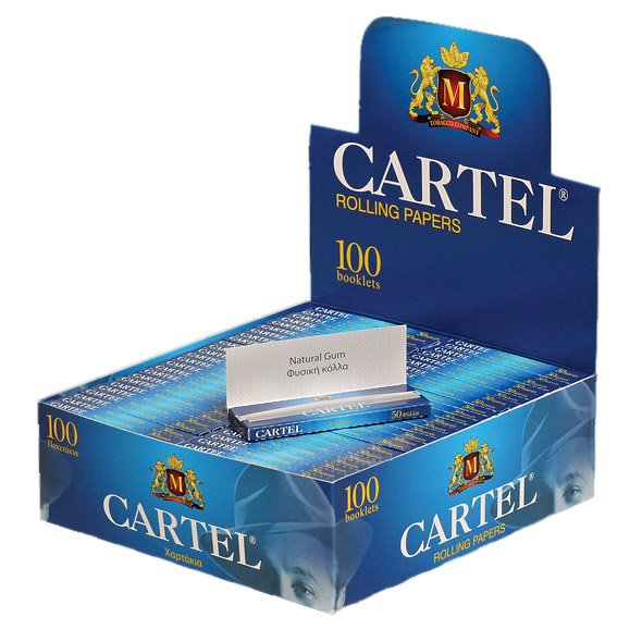 Rizle Cartel Blue 50/1 Sporogoreći Papirići