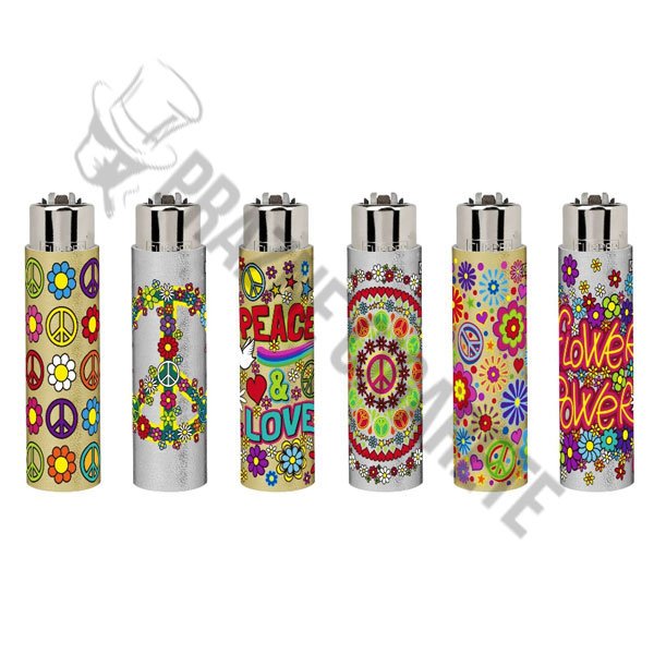 Clipper Upaljaci sa Gumom Peace Love