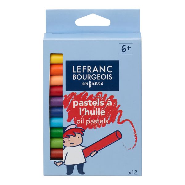 Lefranc&Bourgeois 12 OIL PASTEL SET LB EDU