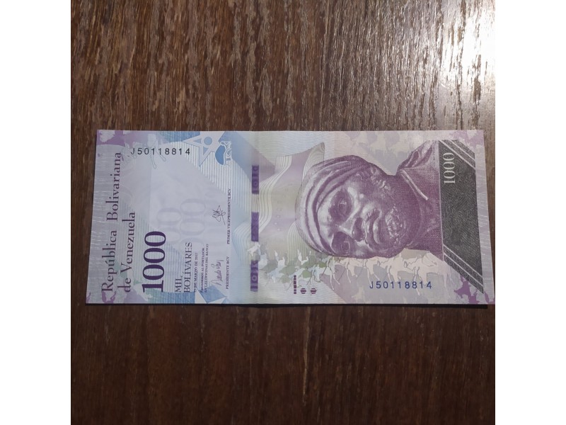 Venecuela 1000 bolivares 2017 UNC