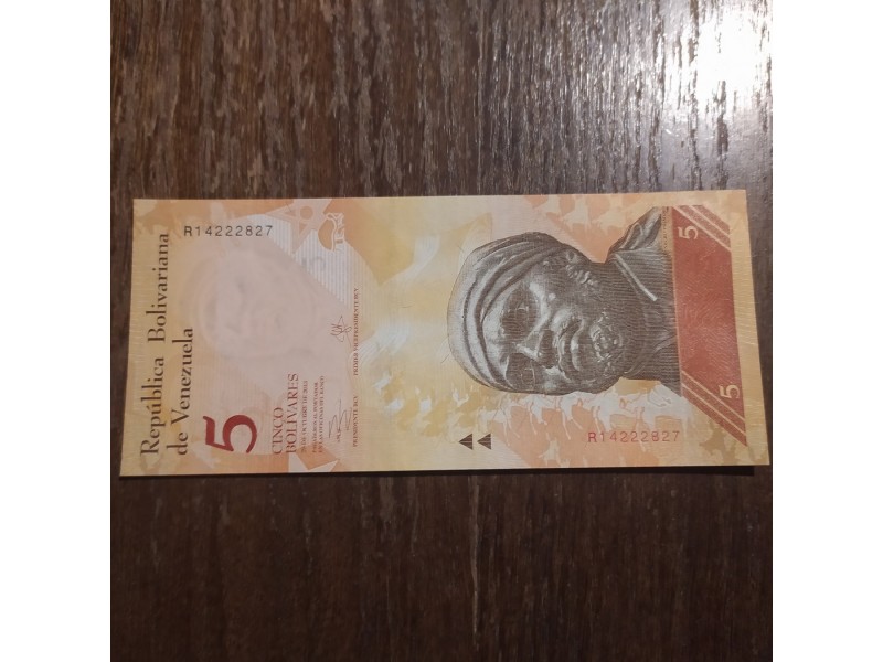 Venecuela 5 bolivares 2013 UNC