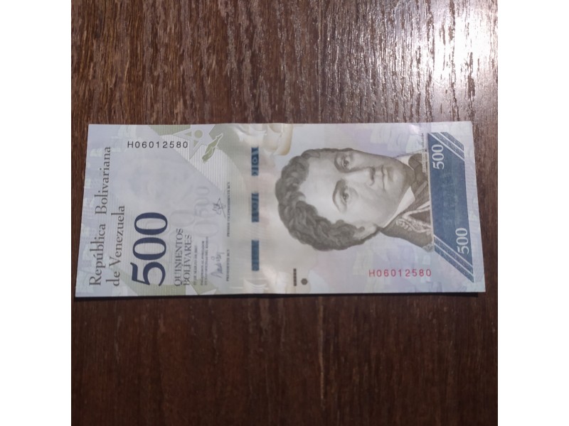 Venecuela 500 bolivares 2017 UNC