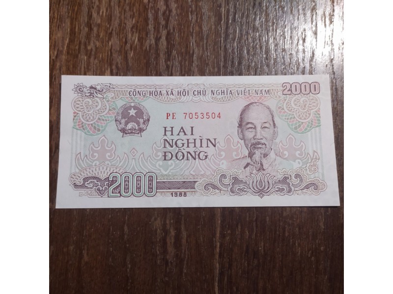 Vijetnam 2000 djong 1988 UNC