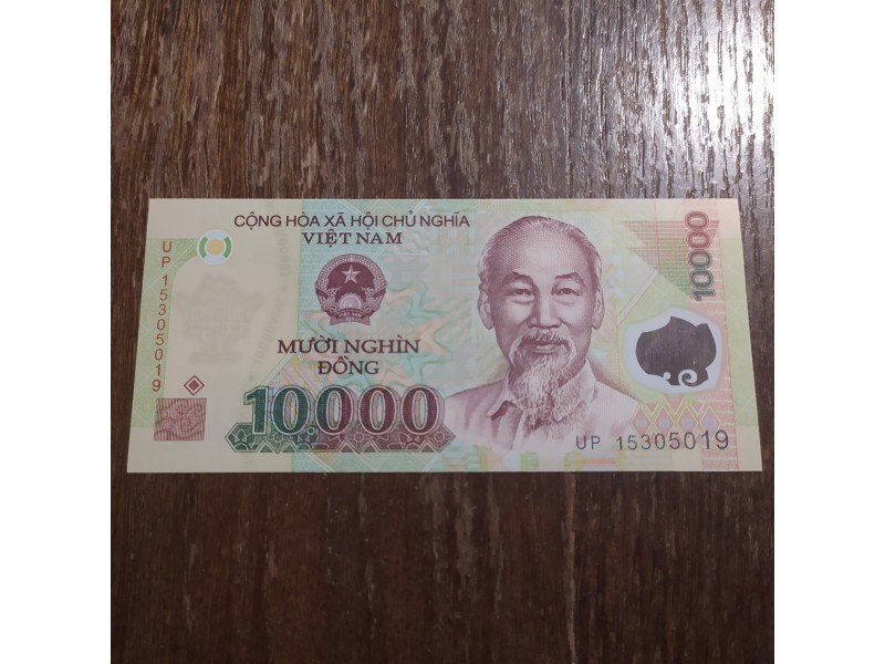 Vijetnam 10000 djong 2015 UNC