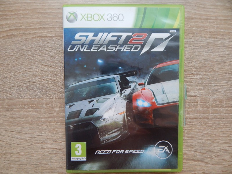 Need For Speed Shift 2 Unleashed za Xbox 360