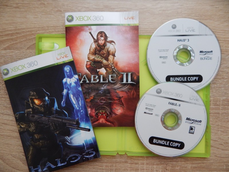 Fable 2 i Halo 3 Bundel za Xbox 360