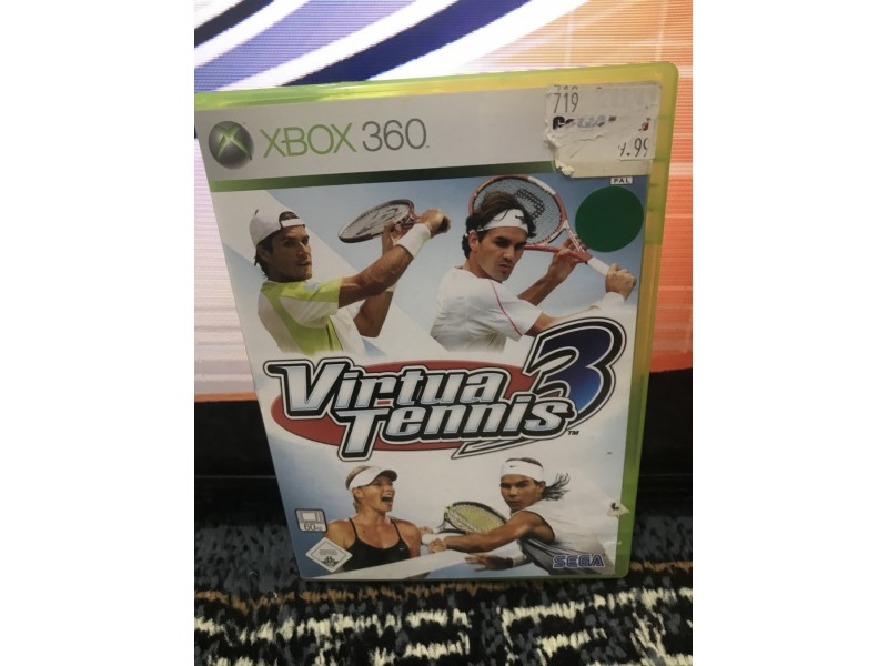 virtua tennis 3 xbox 360