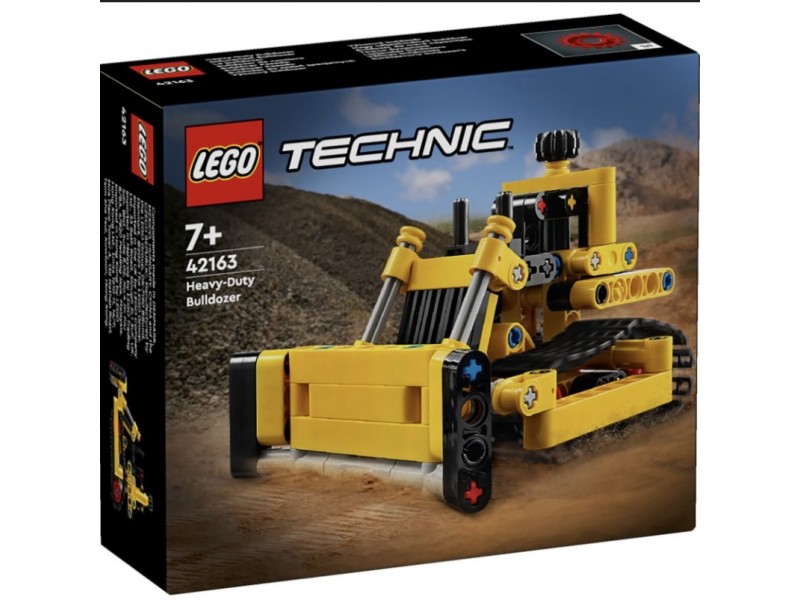 NOV Lego Technic 42163 Heavy-Duty Bulldozer - Teski bul