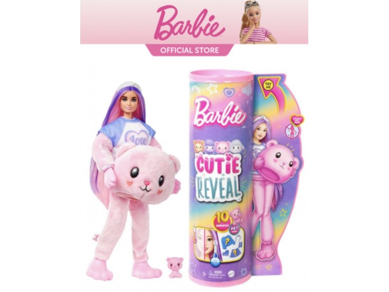 BARBIE CUTIE REVEAL - MEDA Glanc nova Lutka original