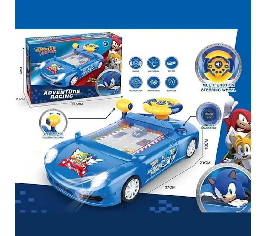 Interaktivni auto simulacija voznje Sonic