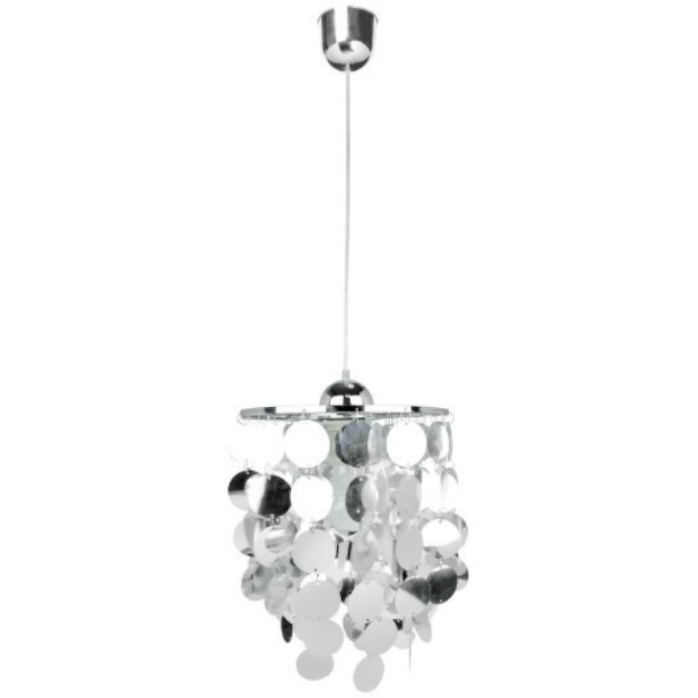 Mitea M427 Viseća lampa, 1xE27, Max 60W, Srebrna