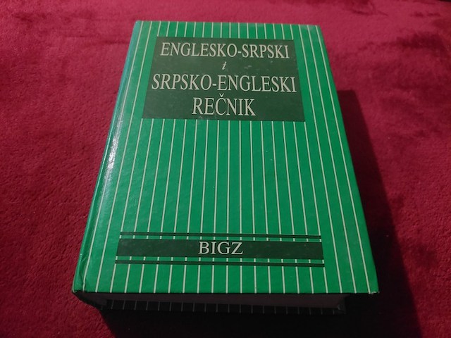 Englesko srpski srpsko engleski BIGZ