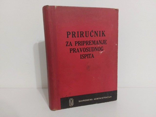 Priručnik za pripremanje pravosudnog ispita