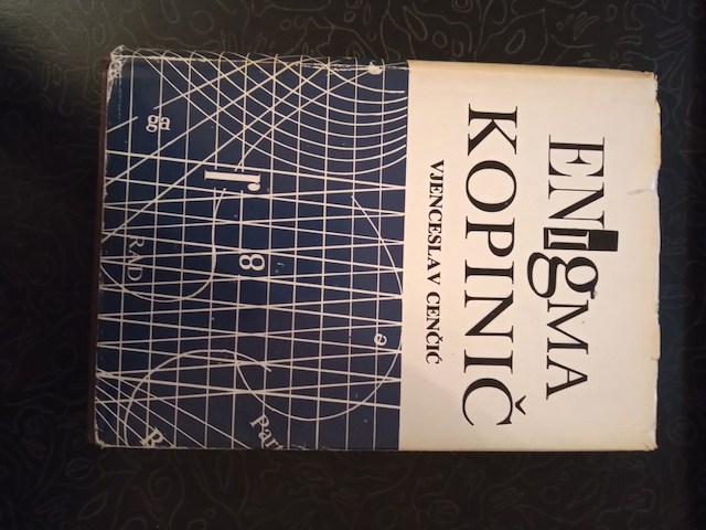 Obe knjige, ENIGMA KOPINIČ 1-2, Vjenceslav Cenčić