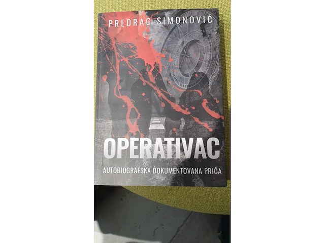 Operativac,Predrag Simonovic