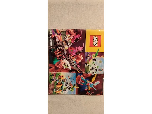 Lego katalog jul-decembar 2023. 132 str. srp. ocuvan