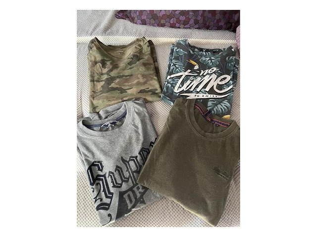 Lot original muške SuperDry majice