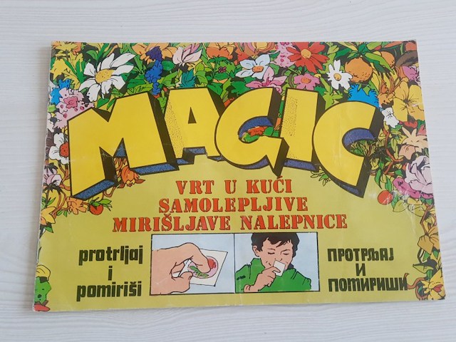 ALBUM MAGIC VRT U KUĆI MIRIŠLJAVE NALEPNICE