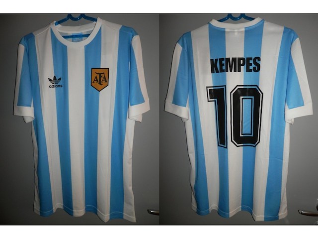 Argentina dres (World cup 1978) Mario Kempes 10