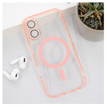 Maska Color Mag Case za iPhone 16 Plus roze