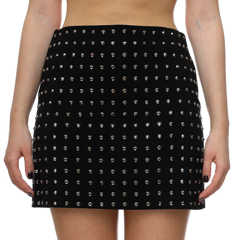 Ženska suknja Karl Lagerfeld Large Rhinestone Mini Skirt