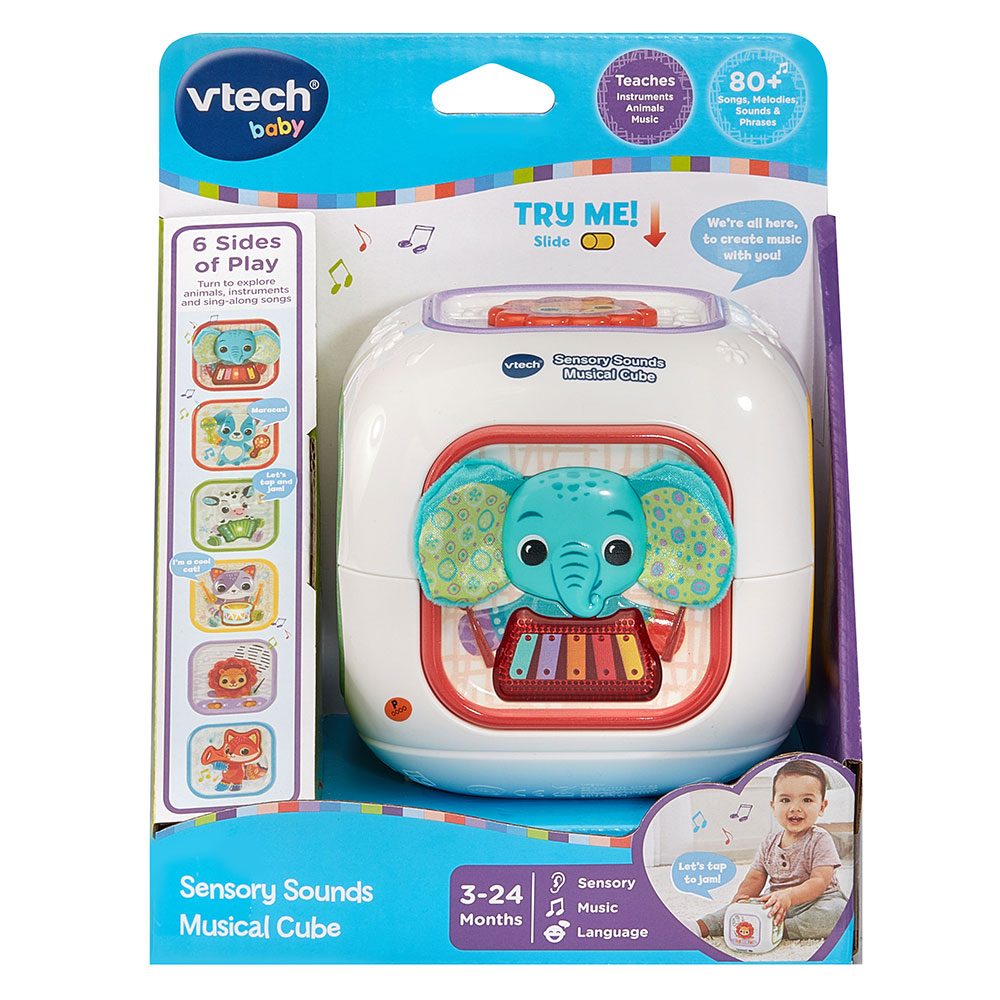 Vtech Senzorna muzička kocka životinje