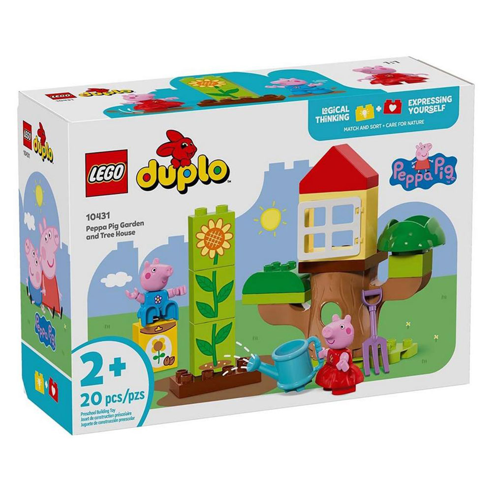 LEGO DUPLO Pepa Prase i bašta sa kućicom na drvetu