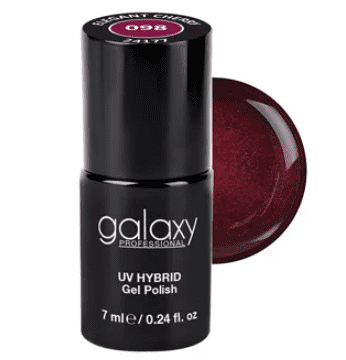 Trajni lak za nokte UV/LED GALAXY Hybrid 7ml Elegant Cherry 098