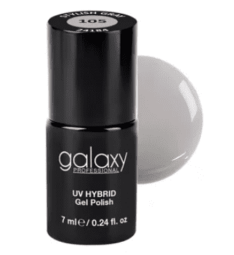 Trajni lak za nokte UV/LED GALAXY Hybrid 7ml Stylish Grey 105