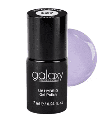 Trajni lak za nokte UV/LED GALAXY Hybrid 7ml Violet Cream 127